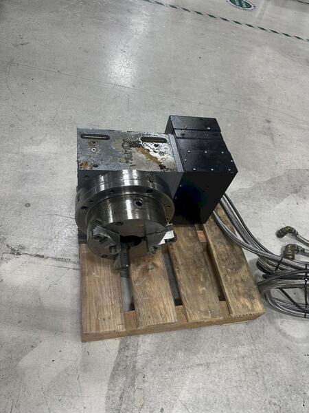 Hurco #VMX-84i, 10" Hurco H320 4th axis rotary table, 84" X, 34" Y, 30 ...