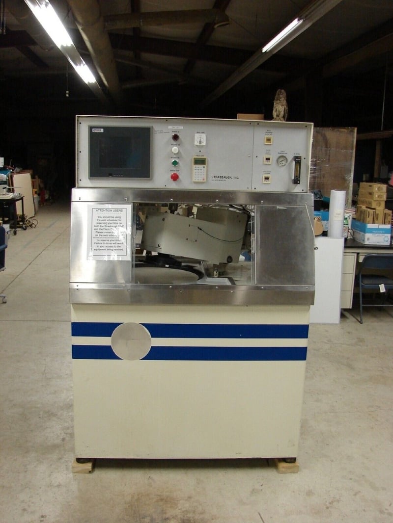 Strasbaugh #6EC CMP wafer polisher, 220 V., 3 phase, 60 Hz, serial ...