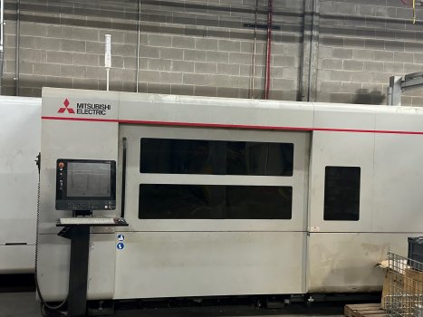 Mitsubishi #ML3015GX-F, 10000 watt fiber laser, w/Smartflex Compact ...
