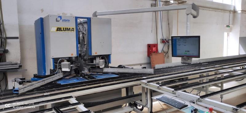 Sturtz #Window Welding/Cleaning Production Line, 118" x 118" max frame ...
