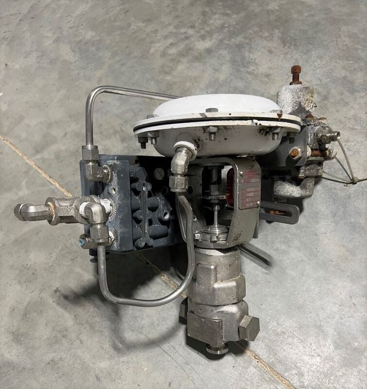 1/2" Baumann Inc. #16-83911SA, Sanitary Control Valve w/ Valve ...