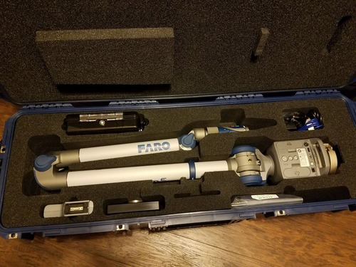 Faro #Quantum-E-V2, 2.5m 7-Axis coordinate measuring machine, 2021 For ...