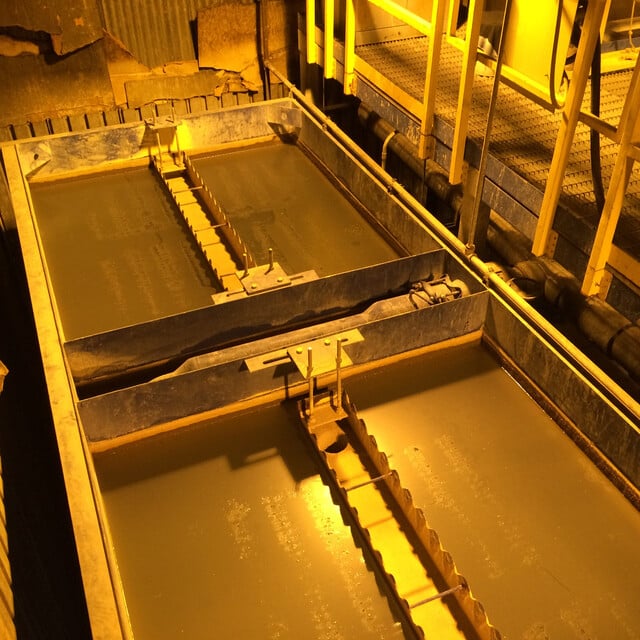 U.S. Filter Lamella Clarifier, 240 GPM, Carbon Steel body, exterior ...