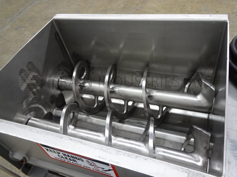 3 cu.ft. Rietz #RS-10-3202-4, 304 Stainless Steel jacketed, dual trough ...