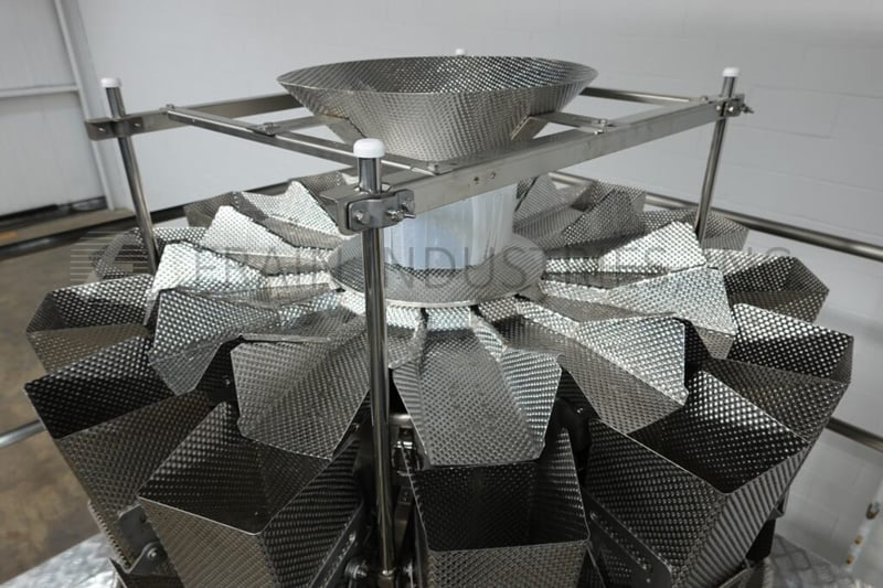 Ohlson #MHW-14SSD, combination weigh scale, filling system. Stainless ...