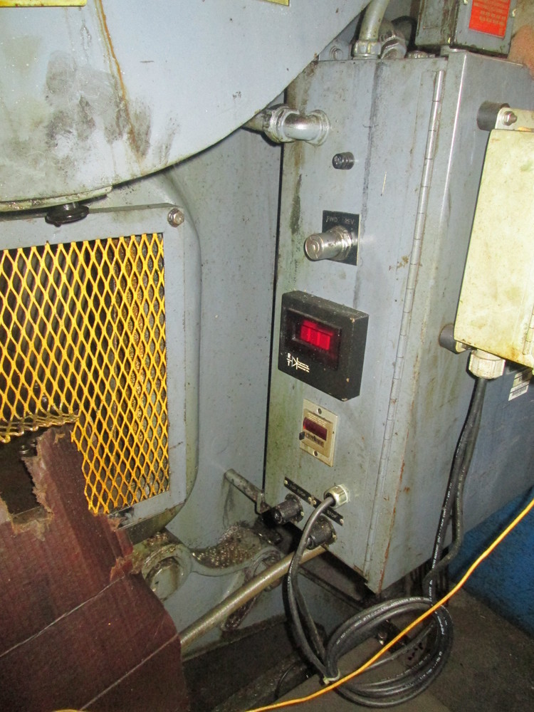 28 Ton, Perkins #375-B, stamping press, 2.5" stroke, air clutch & brake ...