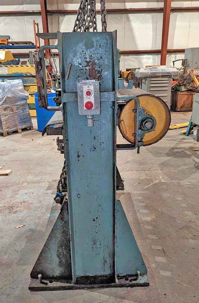 48" x .135" ADS, tension stand, (10) air cylinders for clamping tension ...