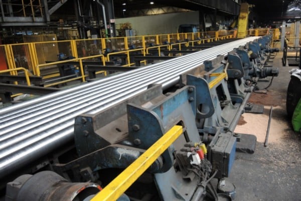 Kieserling Solingen, straightening machine for conical bars No. 92 for ...