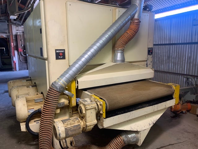 53" CEMCO #3000-URF-3352, 3 Head Industrial Sander, 2000 for Sale ...