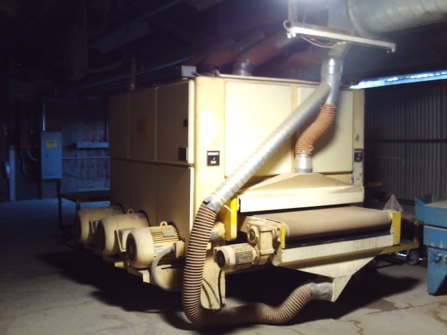 53" CEMCO #3000-URF-3352, 3 Head Industrial Sander, 2000 for Sale ...