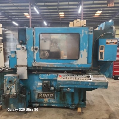 Kapp #AST-305, automatic hob sharpening machine, 12" dia., tooling ...