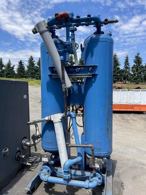 750 scfm, Hankison #DH-750, regenerative air dryer, serial #3339-2-9908 ...
