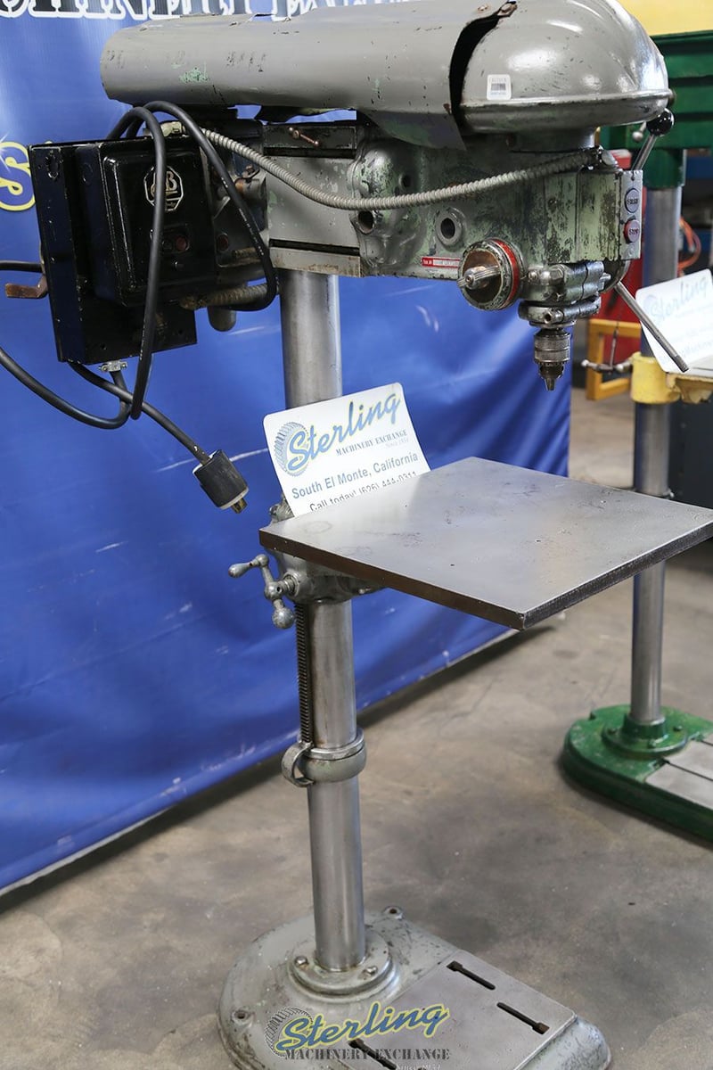 16" Delta Rockwell #16, drill press, table elevating mechanism, drill ...
