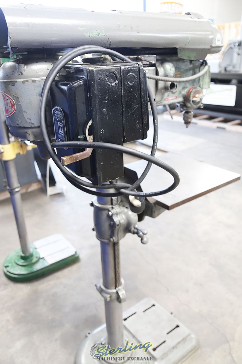16" Delta Rockwell #16, drill press, table elevating mechanism, drill ...