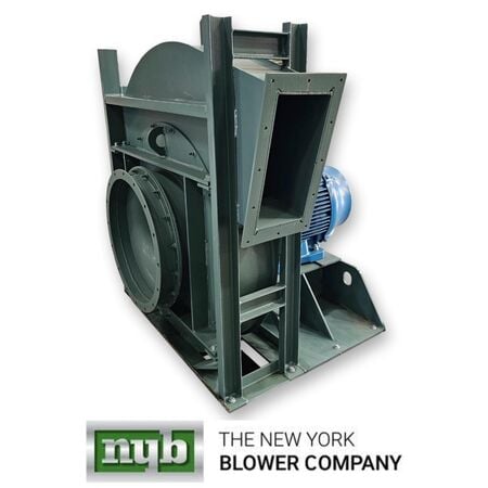 7961 cfm @ 45 S.P., New York Blower #30-HP, High Pressure Blower, 75 HP ...