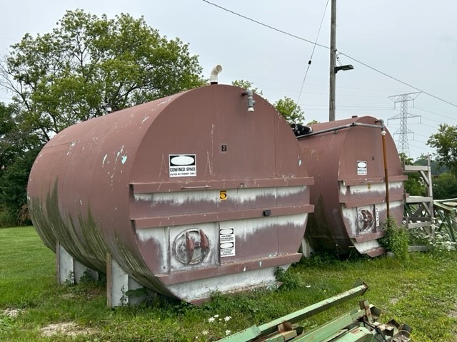 6186 gallon Storage tank, epoxy lined Steel for Sale | Surplus Record