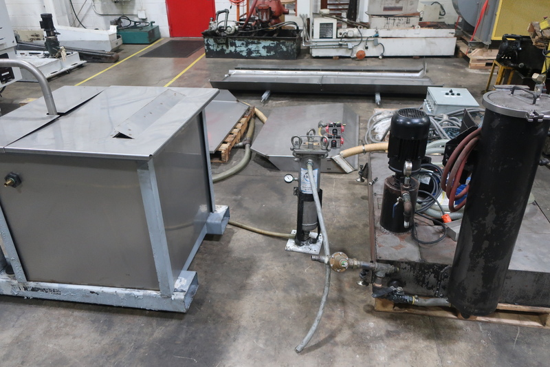 Northwood #MC-158 Coolant System, CNC router,with 30' Titan conveyor ...