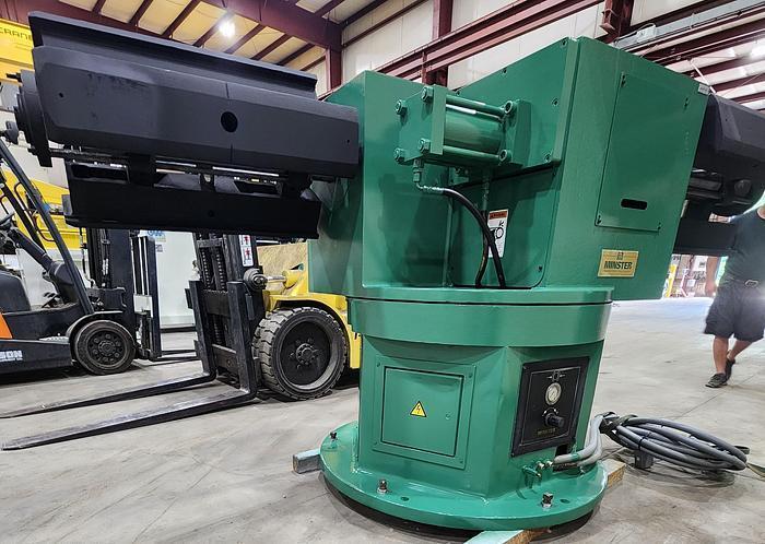 5000 lb. Minster, coil servo feed line, 26" width x .090" stock, 72" OD ...