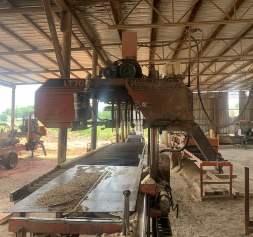 Wood-Mizer #LT70, 2-Head Resaw, 2-Blade Edger Complete Mill for Sale ...