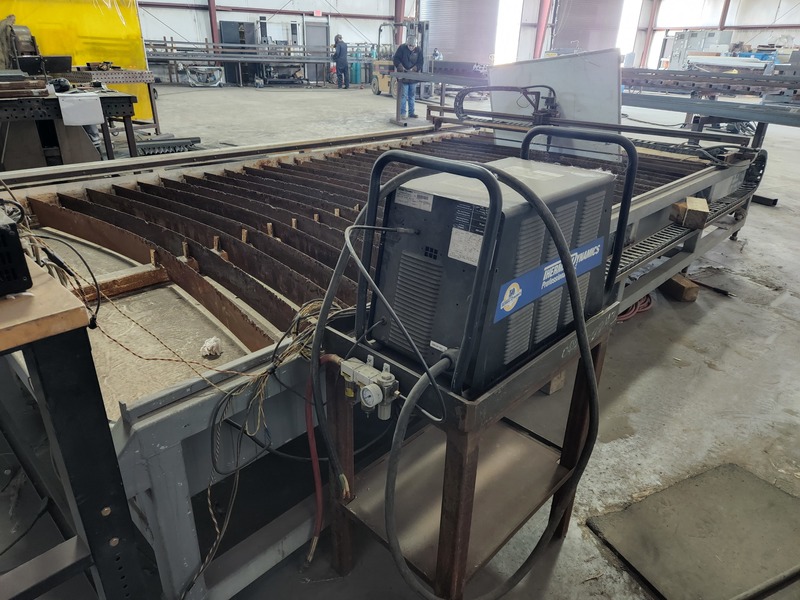 Thermal Dynamics TorchMate #X, plasma table, 8' 6" x 16' 2" table, new ...