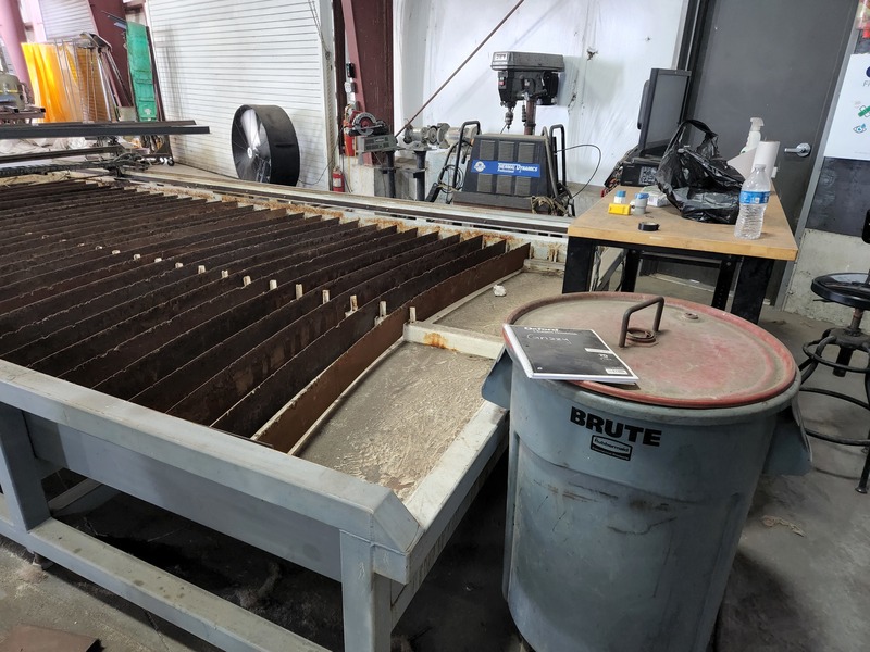 Thermal Dynamics TorchMate #X, plasma table, 8' 6" x 16' 2" table, new ...