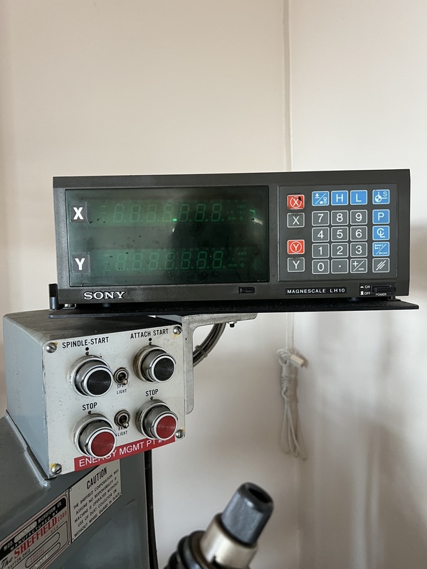 Sheffield #122A, form grinder, 7" x10" table, 6" wheel diameter, 4 ...