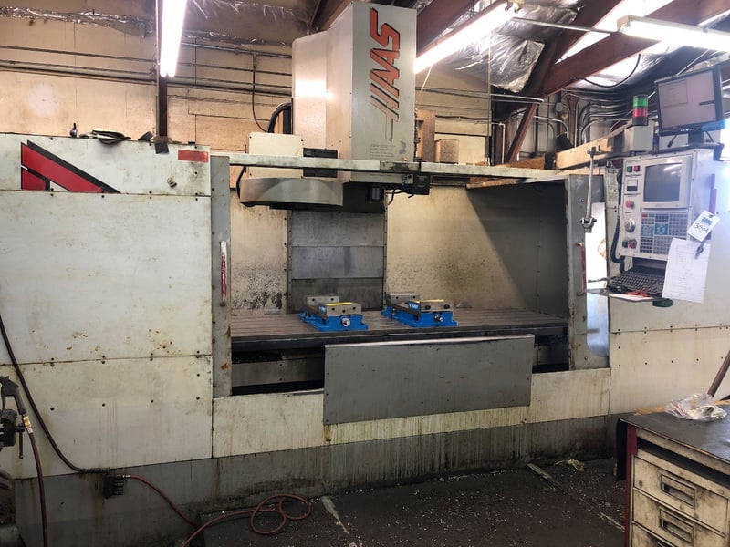 Haas #VF-7, CNC vertical machining center, 84" X, 32" Y, 30" Z, 7500 ...