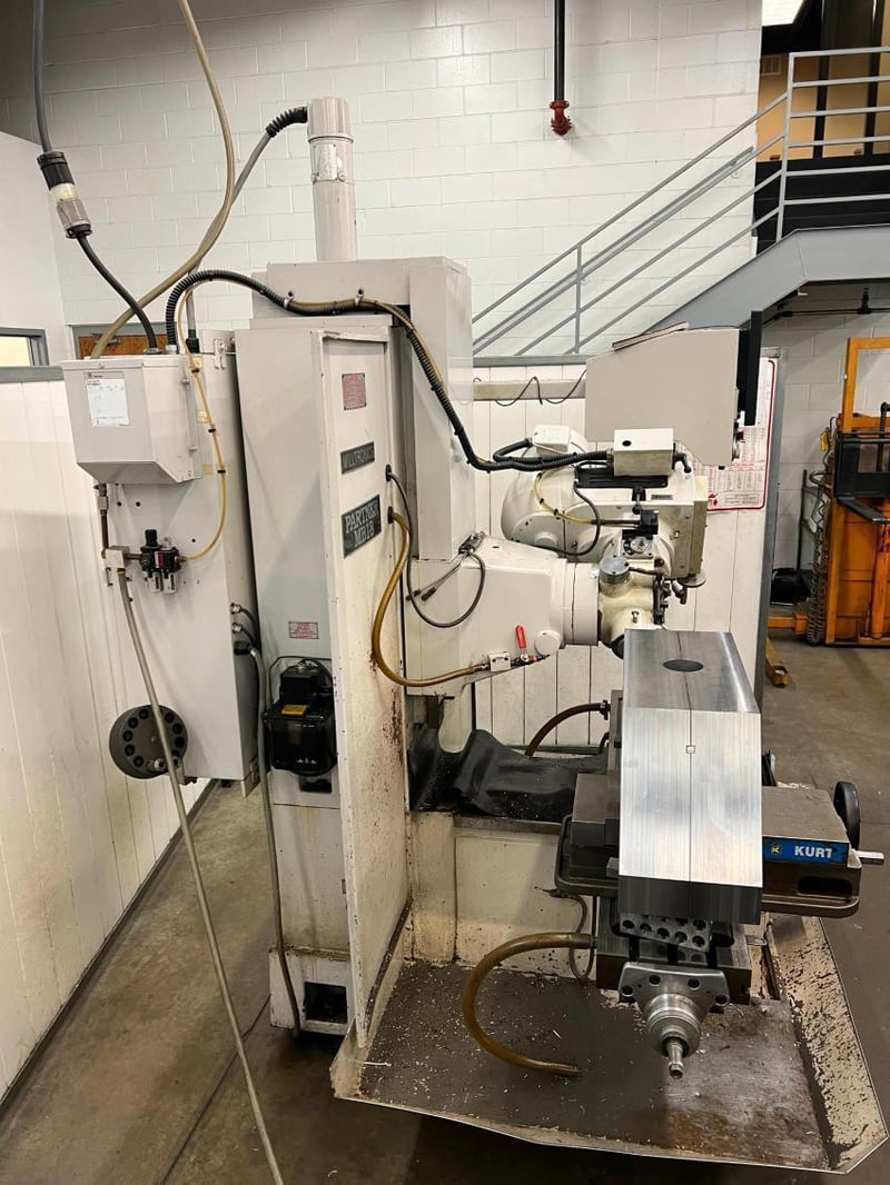 Milltronics #Partner-MB18, vertical mill, 13" x45" table, 5 / 3 HP ...