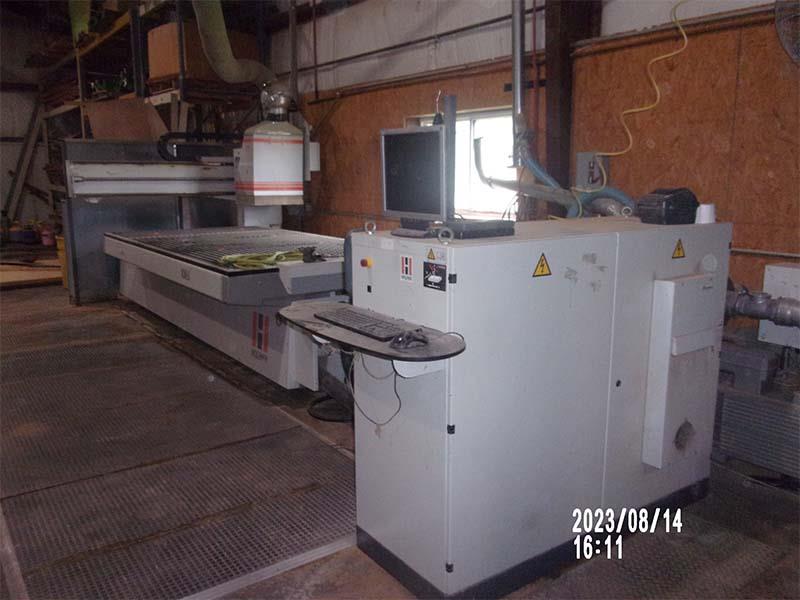 Holz-Her #Lynx-7511, Flat Table Machine w/ATC/Boring, 5' x 10' Table ...