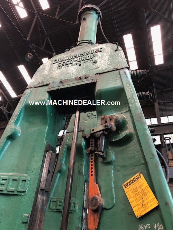 1500 lb. Chambersburg #Ceco-Drop, gravity drop air hammer (2 available ...