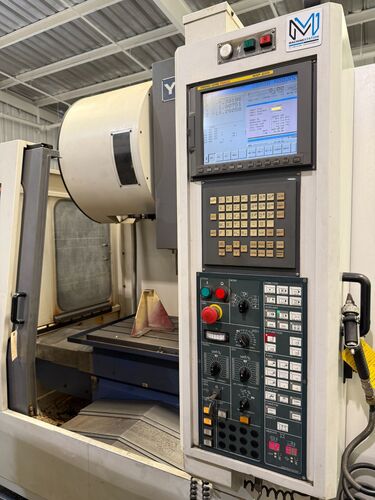 YCM #MV76A, CNC vertical machining center, 24 automatic tool changer ...
