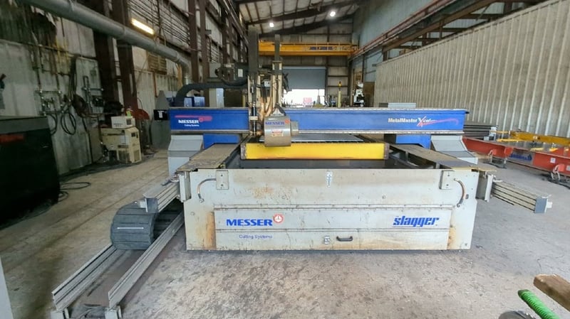 Messer Metal Master Cell #MMCEL, 6' x 25' dual automatic shuttle ...