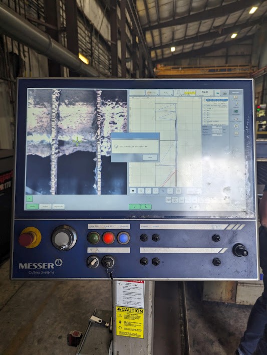 Messer Metal Master Cell #MMCEL, 6' x 25' dual automatic shuttle ...