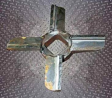 Buffalo, Grinder/Extruder Cutting Blades, 7-3/4" tip to tip distance, 1 ...