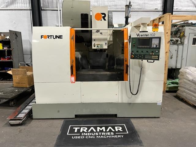 Fortune #Vcenter-102, CNC vertical machining center, 24 side mount tool ...