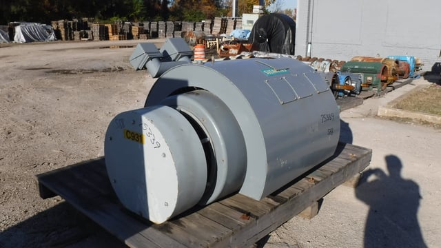 500 HP 3600 RPM Siemens, Frame 588Z, TEFC BB, 2300/4000 Volts for Sale ...