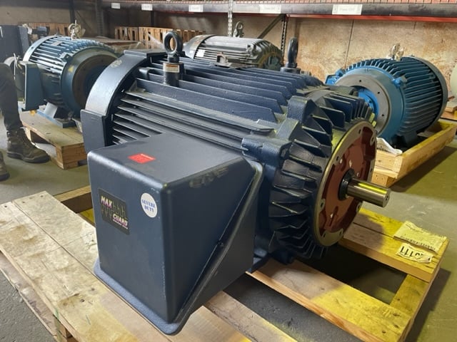 250 HP 3600 RPM Marathon, Frame 447/9TSC, TEFC BB, 460 Volts, New ...