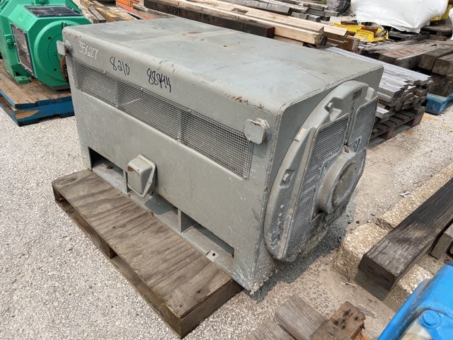 600 HP 1200 RPM General Electric, Frame 8210S, Drip-Proof Ball Bearing ...