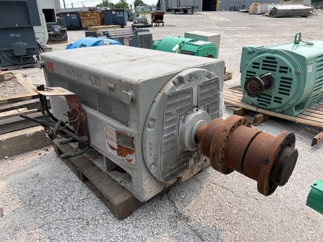 600 HP 1200 RPM General Electric, Frame 8210S, Drip-Proof Ball Bearing ...