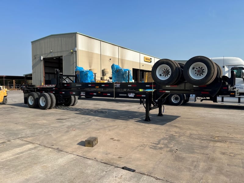 TTSA Trailers #40, 40" Gooseneck 2-Axle chassis, 73900 GVWR, 2022 (2 ...