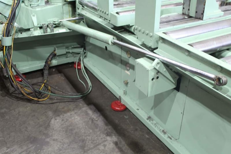 18" x 27" Hyd-Mech #S-25A, automatic miter horizontal bandsaw, 18'10" x ...