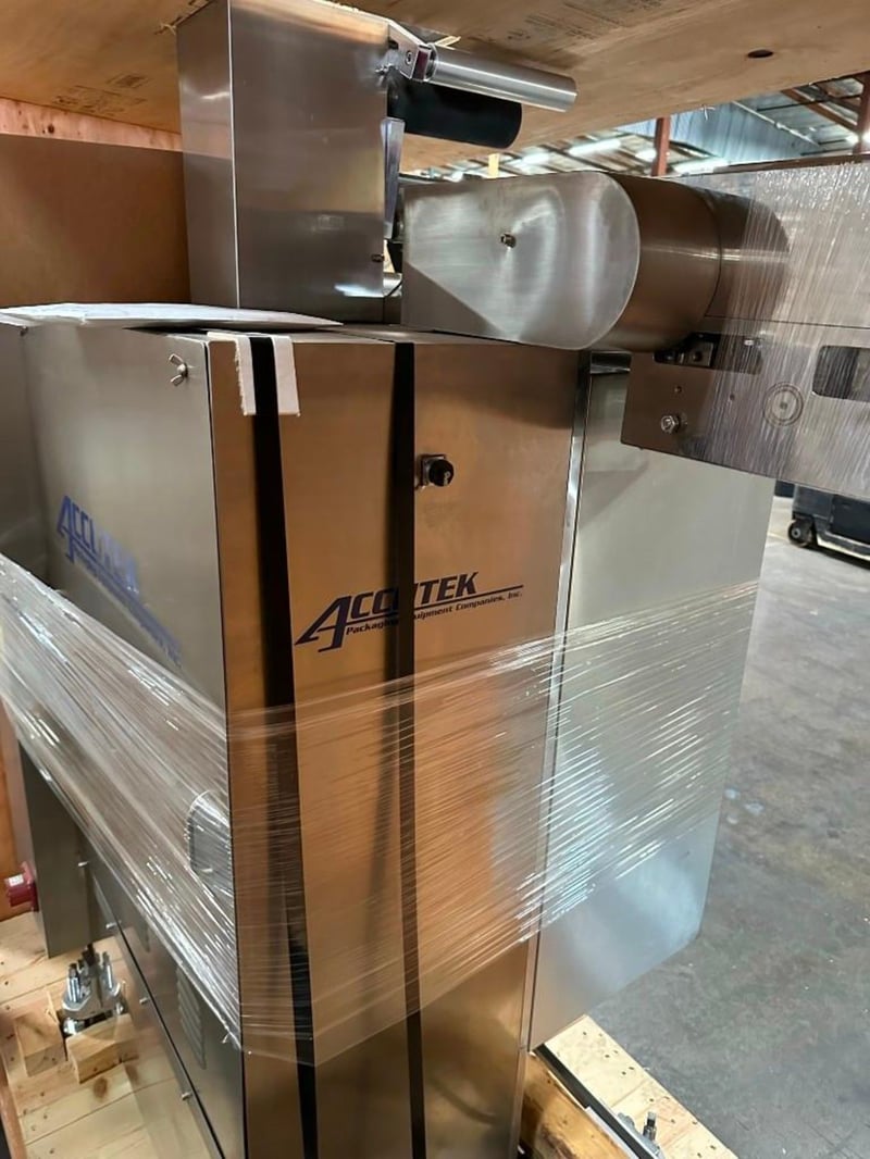 Accutek #ACCU-FFS-2, 3-roll, 4-sealing rolling type liquid automatic ...