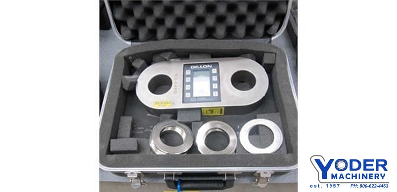 Dillon #ED-2000-20, digital crane scale, #62341 for Sale | Surplus Record