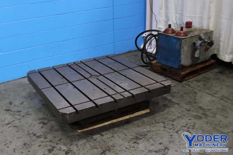 48" x 48" Hydrostatic rotary table, #71831 for Sale | Surplus Record