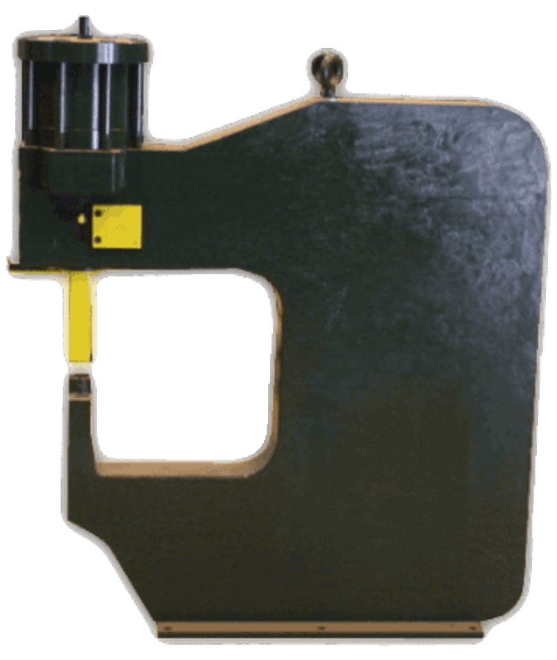 115 Ton, 18" C-style web punch, 6" flange punch w/HPU for Sale ...