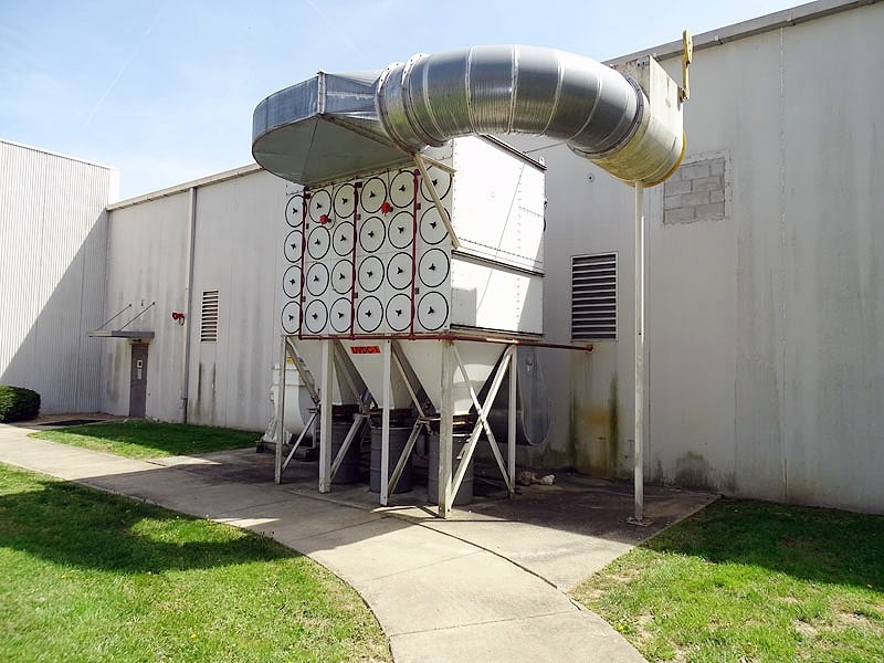 40000 cfm Mac Process #4MTF46 Cartridge Dust Collector 18880 sq.ft. for ...