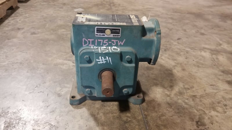 3.79 HP @ 1750 RPM, Dodge Tigear #MR94634, Worm Gear Speed Reducer, 15. ...