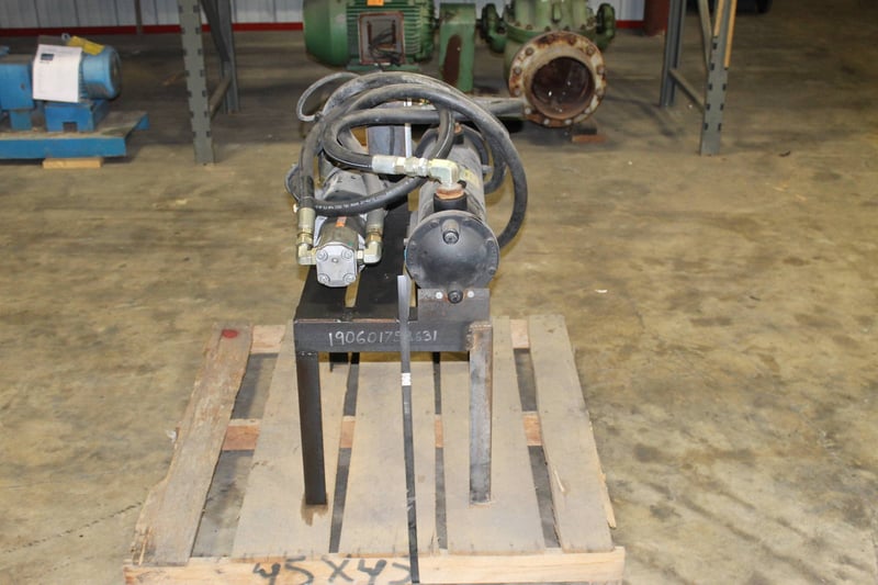 Vescor #C-1224-2.5-6-F, Hydraulic Pump w/ Motor, 300 psi shell, 300 F ...