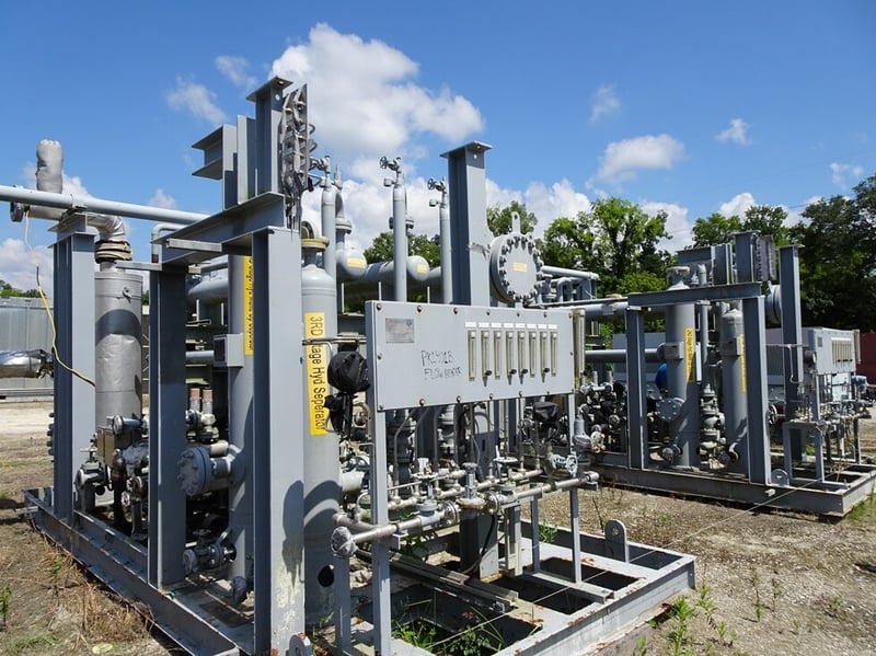 Neuman & Esser #3+1SVL130, Hydrogen reciprocating compressor, 2793 SCFM ...