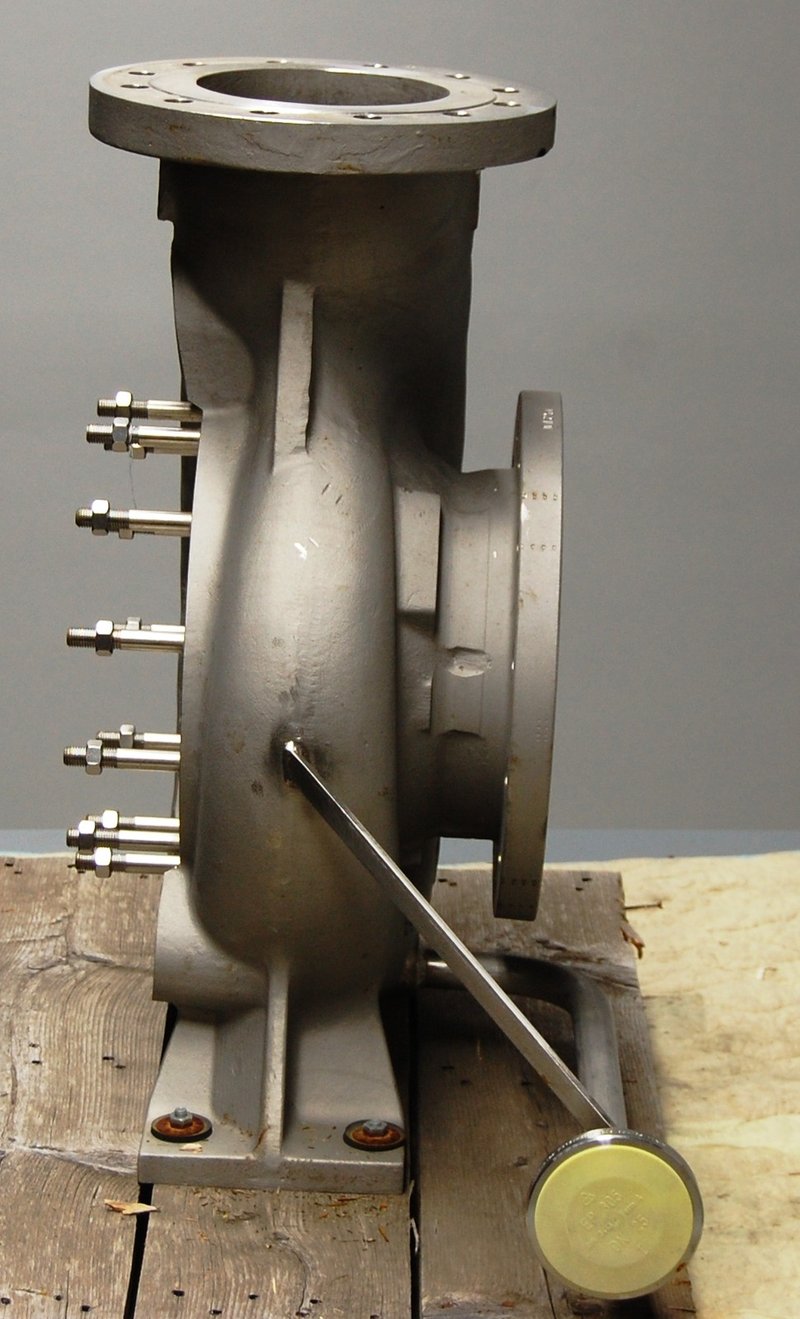 Pump Casing, 10" Inlet, 8" Outlet, 316 Stainless Steel for Sale ...